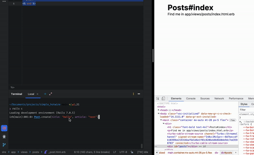 Learn Hotwire by building the simplest possible Hotwire and Ruby on ...